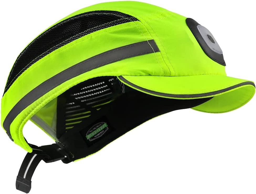 GREEN DEVIL Maverick 3 Series Breathable Lightweight Lime Safety Bump