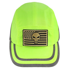 GREEN DEVIL 9292 Series Classic Safety Lime Bump Cap Baseball Hat Styl